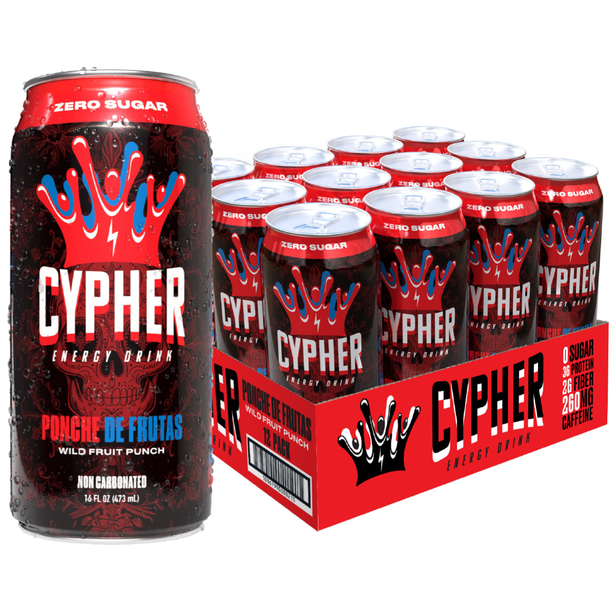 Ponche De Fruitas Silvertres / Wild Fruit Punch 12pk 16oz – Cypher ...