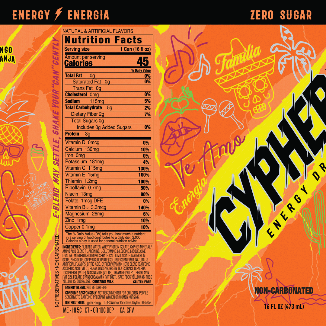 Cypher Energy Drink